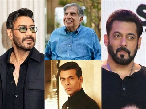 Salman Khan Ajay Devgn And Other Celebs Pay Tribute To Ratan Tata