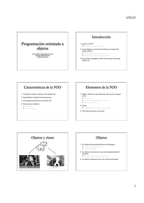 Pdf De Programaci N Curso De Programaci N En Java Programaci N Orientada A Objetos