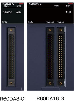 Lineup Analog I O Module MELSEC IQ R Series Programmable Controllers MELSEC Products
