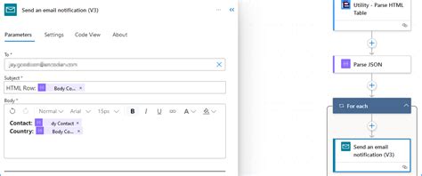 get data from html tables in power automate — encodian