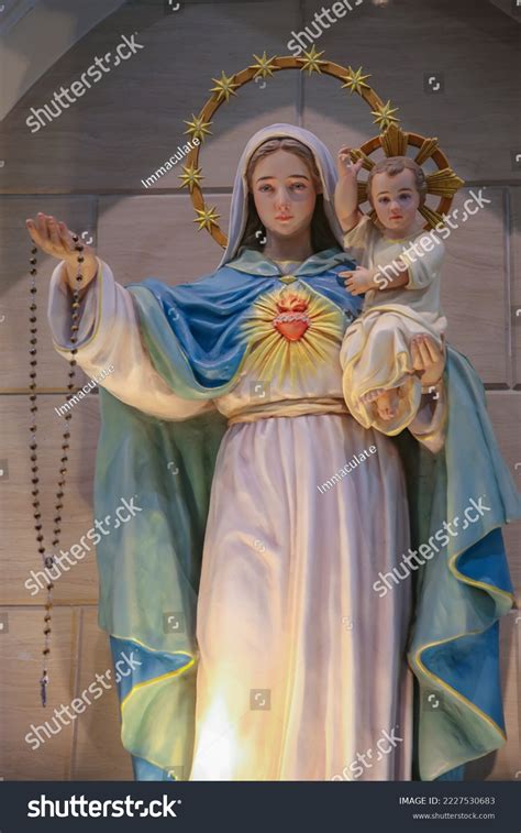 Our Lady Holy Rosary Queen Peace Stock Photo 2227530683 Shutterstock