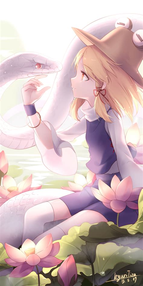 Moriya Suwako And Mishaguji Touhou Drawn By Kyuri Tizu Danbooru