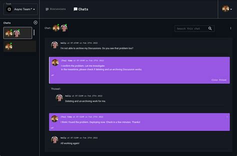 Async Open Source Saas Web App For Team Communication Separate Urgent Vs Non Urgent