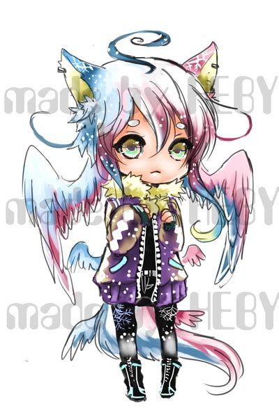Winter Kitsune Closed By Shrimpheby On Deviantart