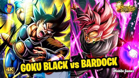 Goku Black Rose Vs Bardock Team Fight Dragon Ball Legends Full