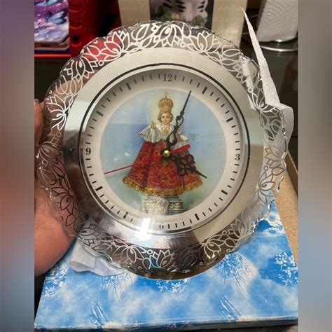Ángel | Wall Decor | Desk Tianguan M588a Quartz Clock Glass Frame Holy ...