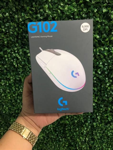 Logitech G102 LIGHTSYNC RGB Gaming Mouse White, Computers & Tech, Parts ...
