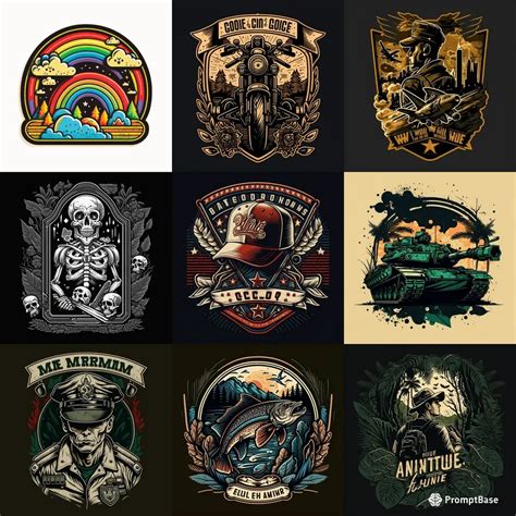 Creative T Shirt Designs Midjourney Prompt Promptbase