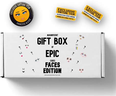 Magnificent T Box Of Epic Codes Faces Edition│face Code