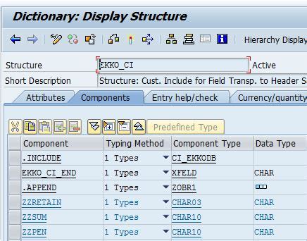 Solved Adding Field In ME N Po Header SAP Community