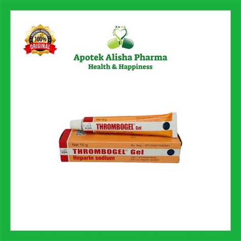 Jual THROMBOGEL Gr Thrombophob Gel Trombogel Salep Memar Lebam Kulit Kebirubiruan