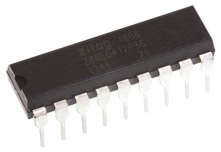 Z86E0412PSG1866 Zilog Microcontrollers Distributors Price Comparison And Datasheets