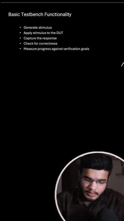 Steps In Testbench Functionalverification Systemverilog