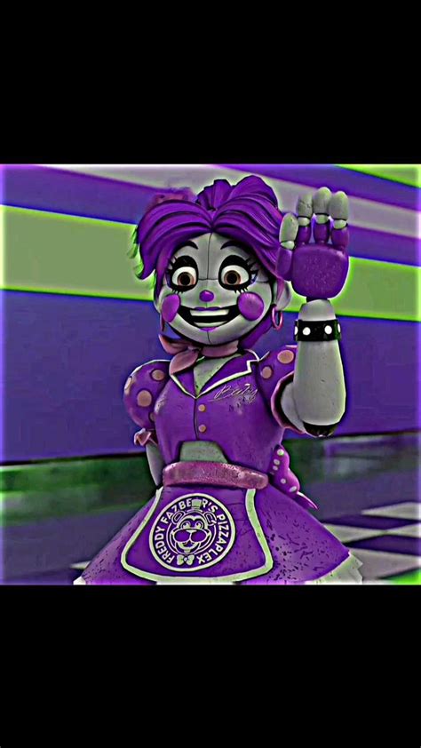 Glamrock Circus Baby edit Русалочка Акварель