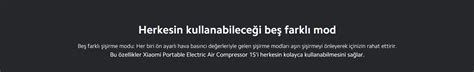 Xiaomi Portable Electric Air Compressor 1S Taşınabilir Hava Pompası
