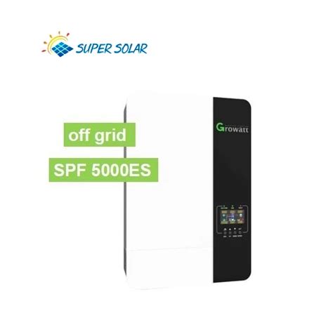 Growatt Spf5000es 5kw Off Grid Solar Inverter 48v Lithium 40 Off