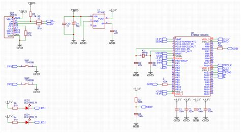 Stm USB C Device Doesn T Work Electrical Engineering Stack Exchange