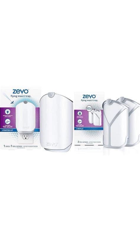 Zevo Indoor Flying Insect Trap Effective Fly Gnat And Fruit Fly Control