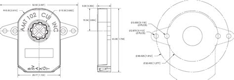 Amt10 Capacitive Modular Encoder Anaheim Automation Inc