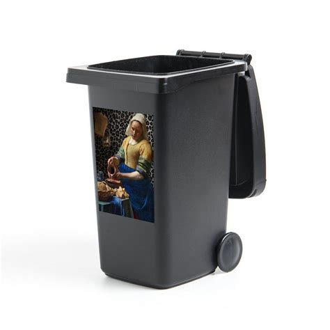 Muchowow Wandsticker Milchmädchen Kunst Pantherdruck Vermeer