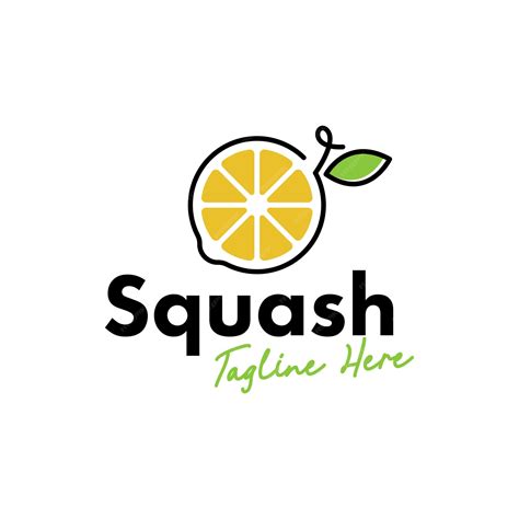 Premium Vector Squash Logo Design Concept Vector