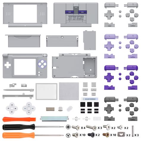 Extremerate Classic Snes Style Replacement Full Housing Shell For