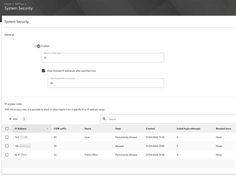 IP Block After Failed Logins Customer Hub