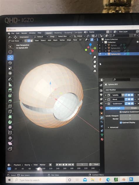 Subdivision Isnt Working After Bevel So The First Pic Is Mine I Added