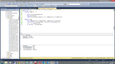 Which Reporting Services Dataset Fields Are Being Utilized By The Reports
