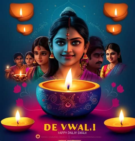 Premium Ai Image Happy Diwali Social Media Post