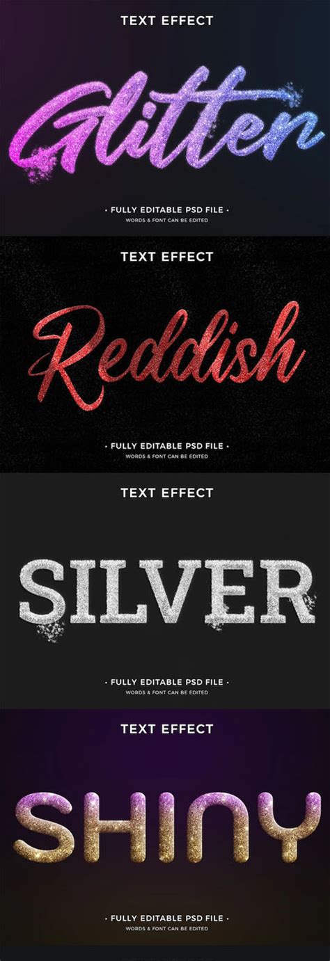Glitter Text Effect For Photoshop Daz3d And Poses Stuffs Download