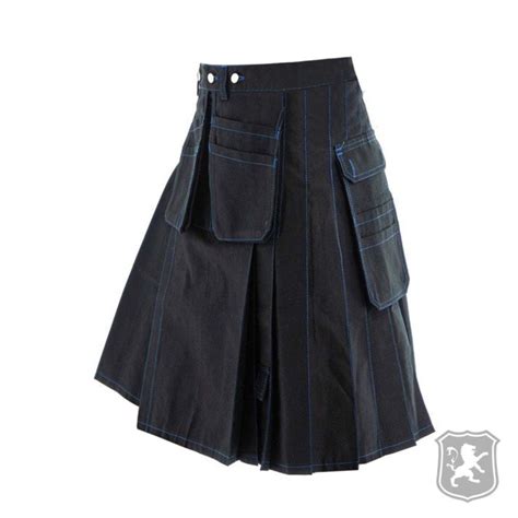 Multi Pockets Working Utility Kilt For Men Made To Measure Kilt