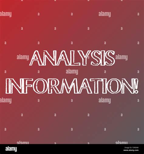Conceptual Hand Writing Showing Analysis Information Concept Meaning A Systematic Examination