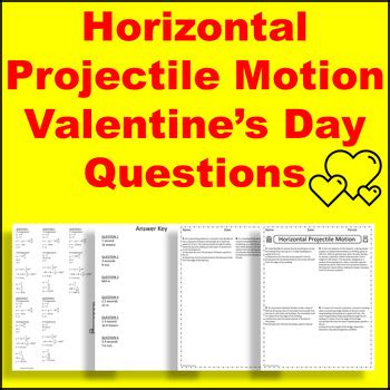Horizontal Projectile Motion Questions Valentine S Day By White Castle