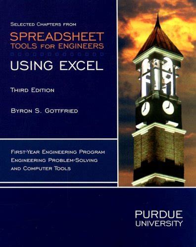Selected Chapters From Spreadsheet Tools For Engineers Using Excel 9780073316949