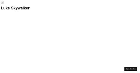ComponentDidUpdate Codesandbox