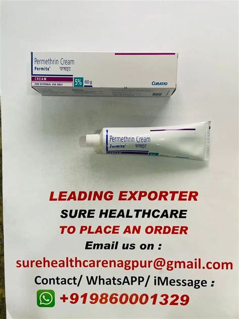 Permite Permethrin Cream 5 For Personal 60 Gm At ₹ 250 Tube In Nagpur