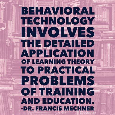 A Technology Of Teaching And Training Stale Cheerios
