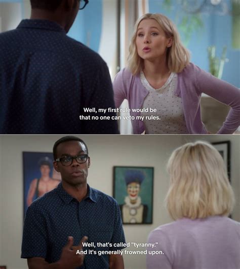 Contractualism The Good Place Rtelevisionquotes
