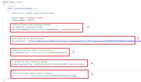 Shreways Call Azure Function Using Console Application Part 4