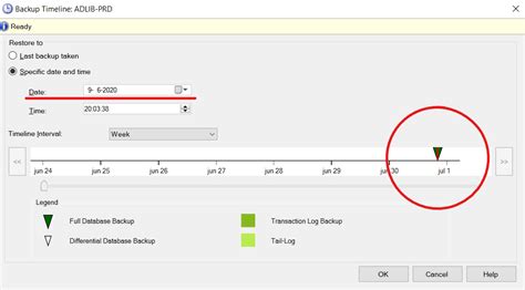 How To Restore Sql Server Backup To Earlier Time Than Latest Available