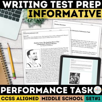 CAASPP Performance Task Practice SBAC Test Prep Practice ELA Writing Prompts