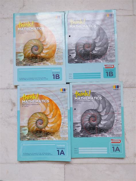 Secondary 1 Math Textbooks Hobbies And Toys Books And Magazines