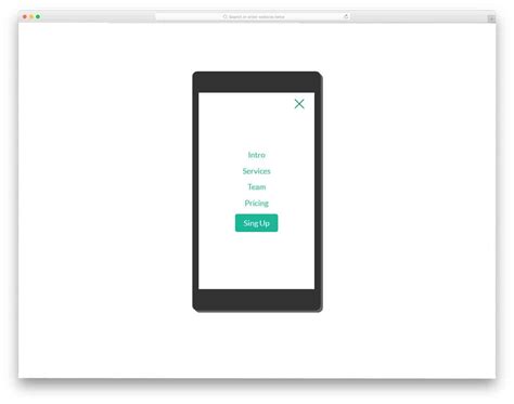 Intriguing Css Mobile Menu Concepts For Modern Mobile Devices