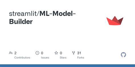 Ml Model Builder Streamlit App Py At Master Streamlit Ml Model