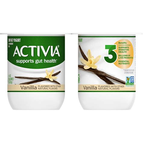 Activia® Vanilla Probiotic Yogurt