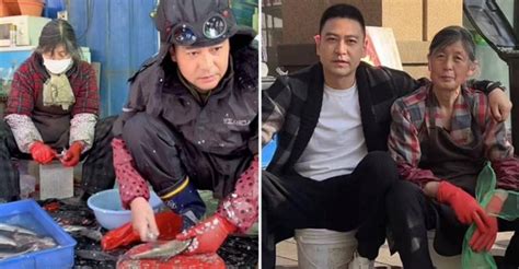一年沒戲拍，40歲男星路邊擺攤陪母賣魚刮魚鱗身污垢，被嘲越混越慘，他回：喜歡現在生活