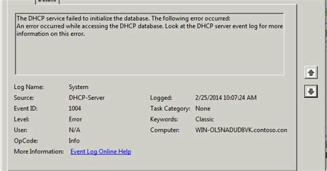 Fixed DHCP Server Won T Start With Error The DHCP BINL Service Is Not Authorized In The
