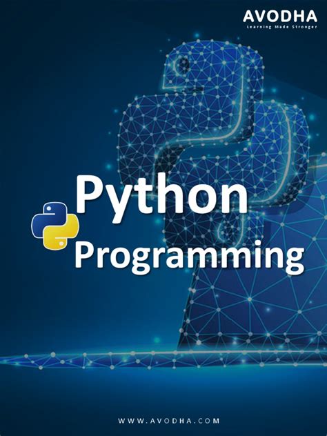 An Introduction To Python Programming Through Avodhas Online Course Pdf Python Programming