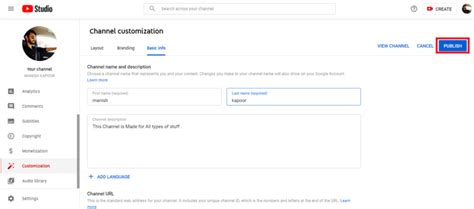 How To Change Your YouTube Channel Name Android IOS Desktop
